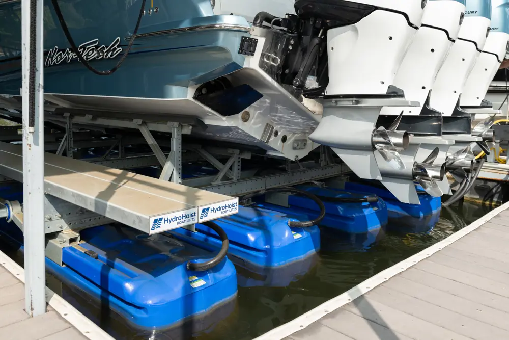 Boat Lifts for Pontoons, Wake Boats & Saltwater | HydroHoist®
