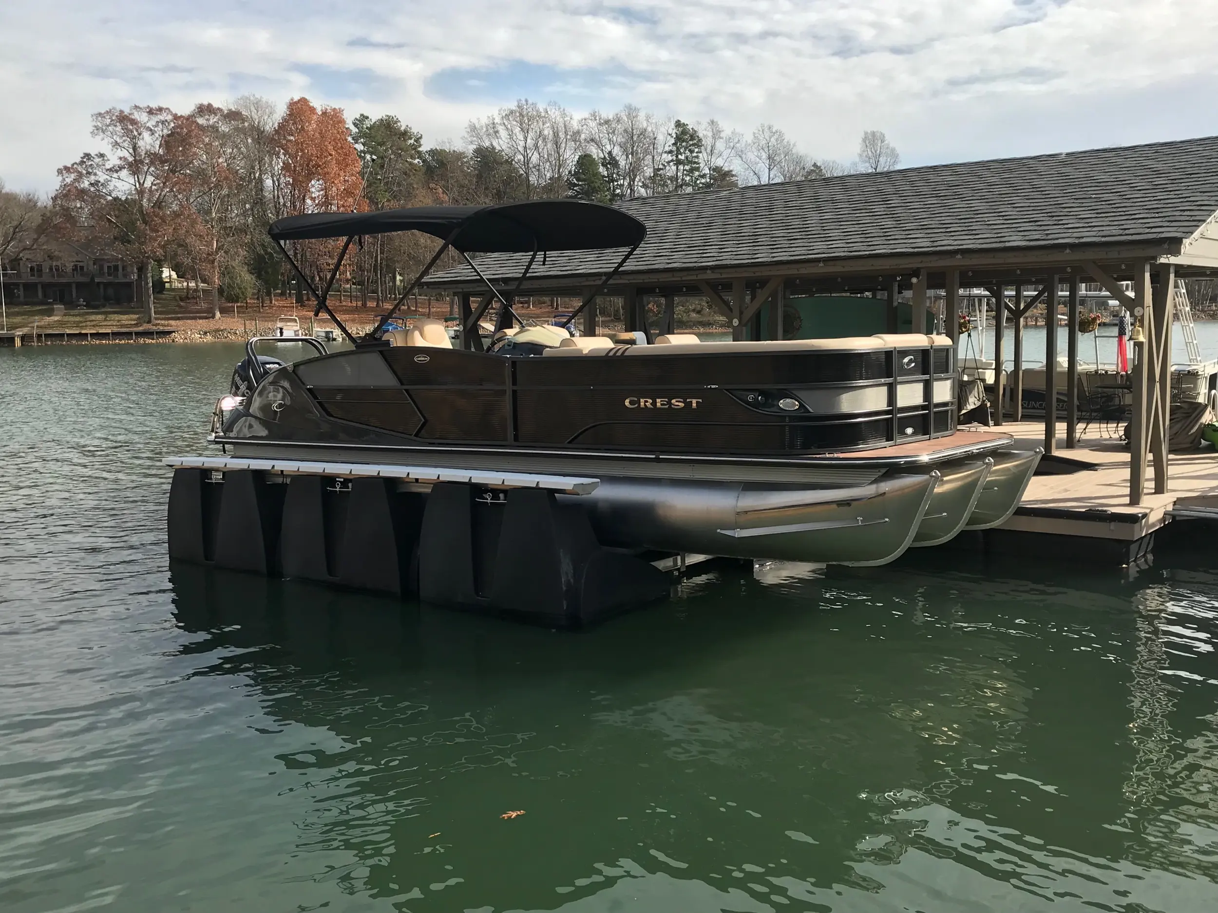 HarborHoist Floating Boat Lifts | HydroHoist 1.5 Models