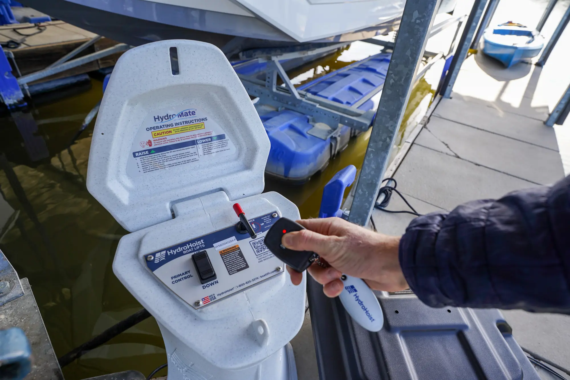 Boat Lift Control Box & Controls (HydroMate®) | HydroHoist®