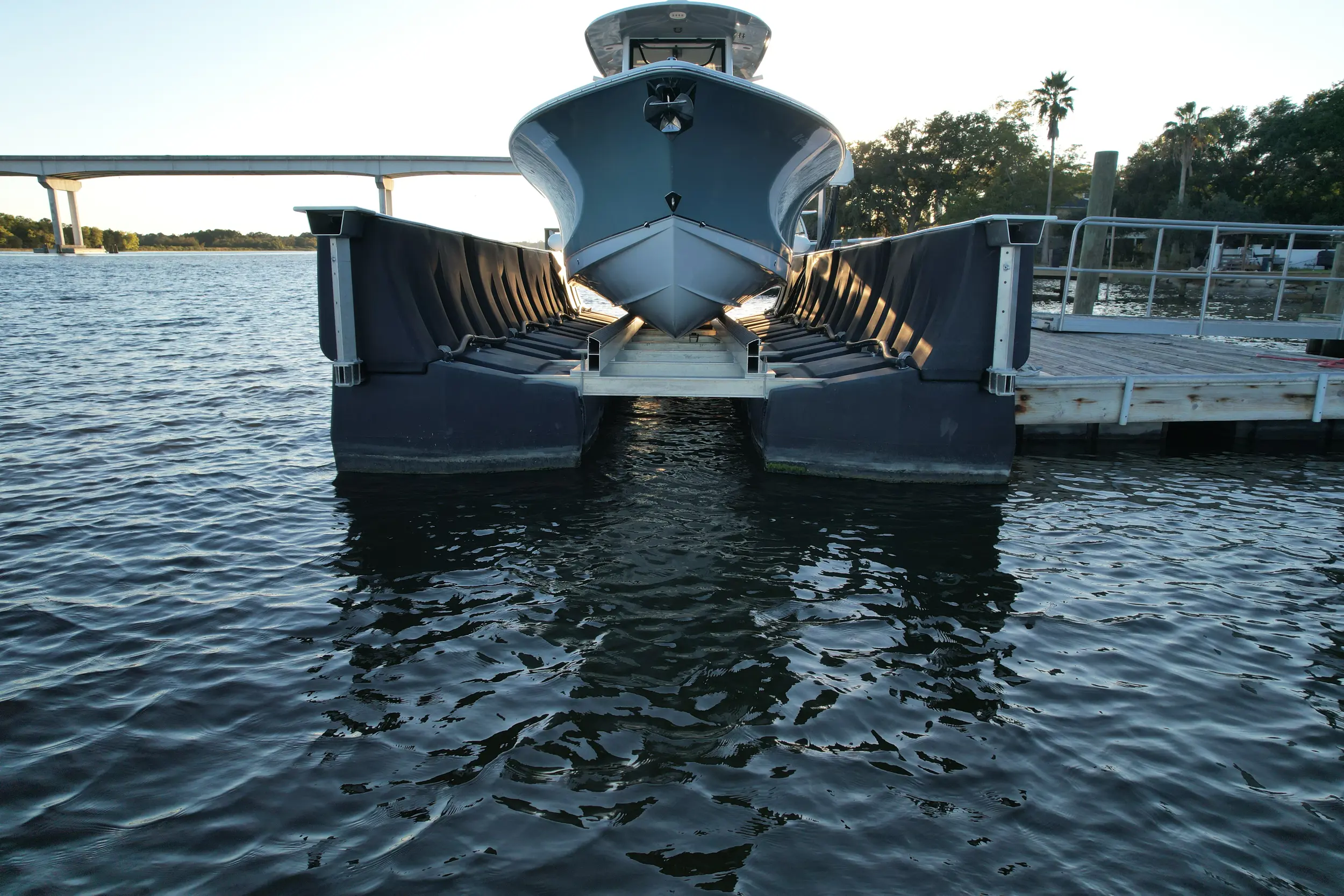 HarborHoist Floating Boat Lifts | HydroHoist 1.5 & H2 Models