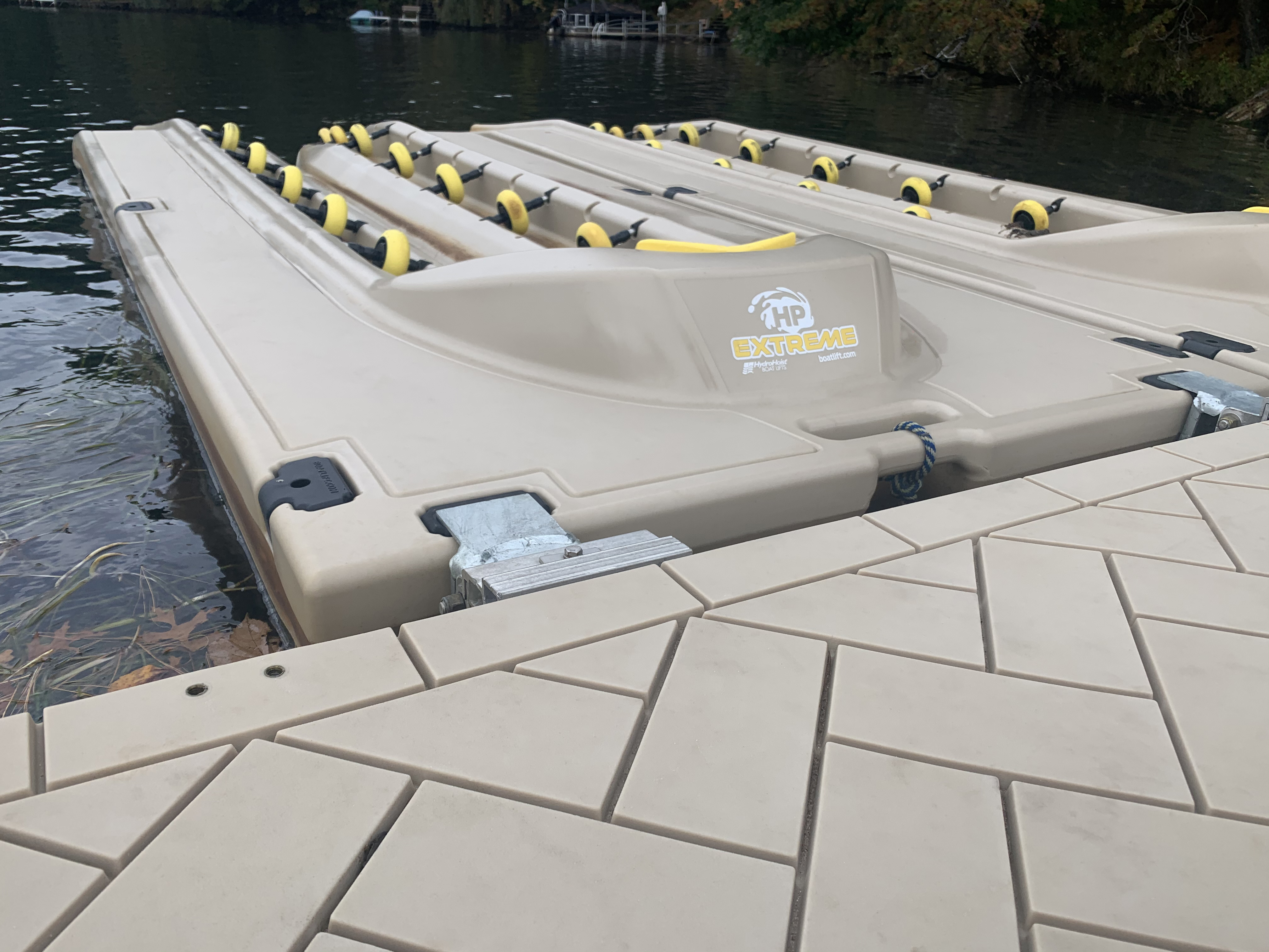 How to Install a Jet Ski Lift and Floating Jet Ski Dock | HydroHoist